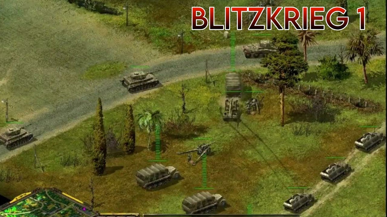 GERMANY CAMPAIGN CONQUER THE CAMP - BLITZKRIEG 1 - YouTube