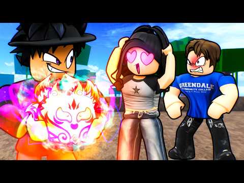 I SECRETLY Showed Her MYTHICAL FRUITS, Then Her BOYFRIEND Found Out! (Roblox Blox Fruits)