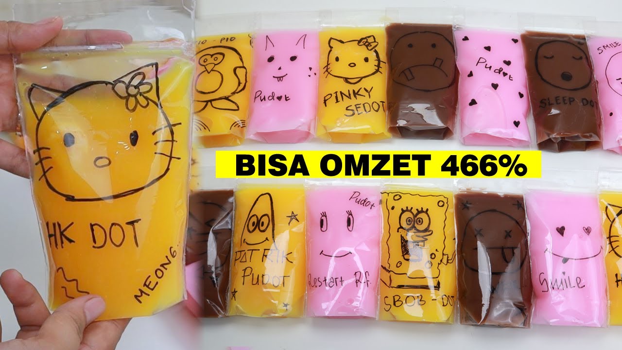 1 Resep Modal Rp.7500an Bisa OMZET 450% Hanya Jualan Minuman Kekinian ...