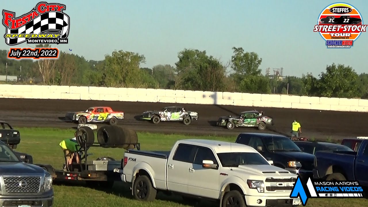Fiesta City Speedway WISSOTA Street Stock Heats (Steffes Street Stock ...