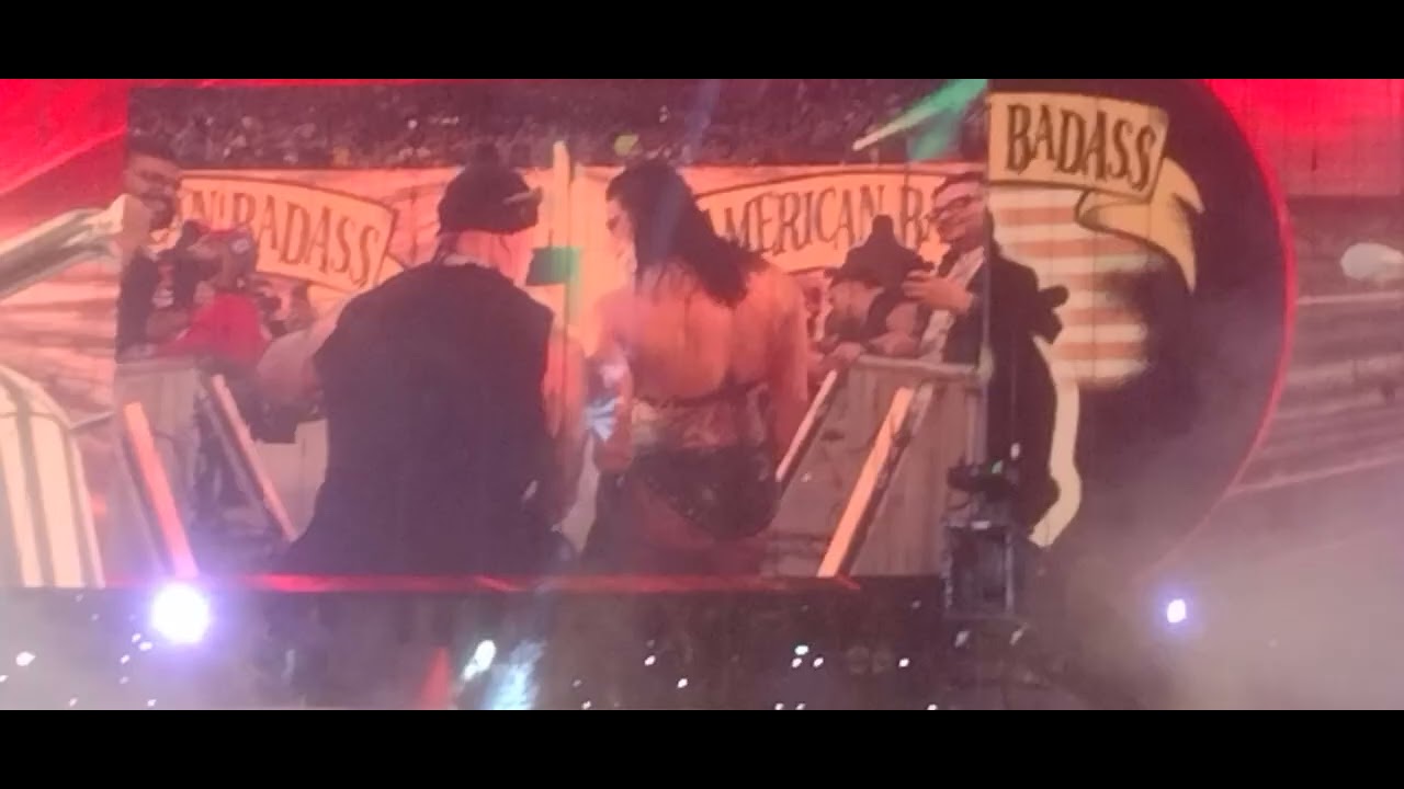 Undertaker returns and congratulations to Rhea Ripley her victory #wwe ...