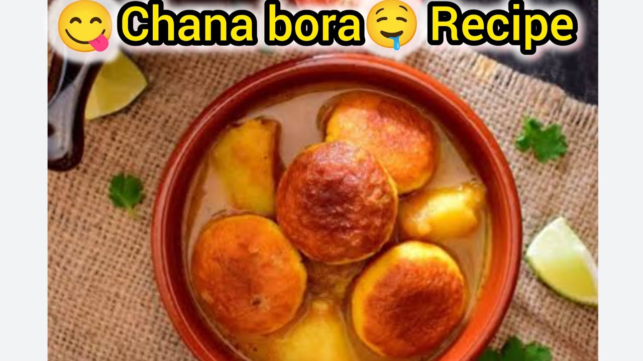 Chana bora recipe, Easy n tasty chana bora curry, healthy food,village ...