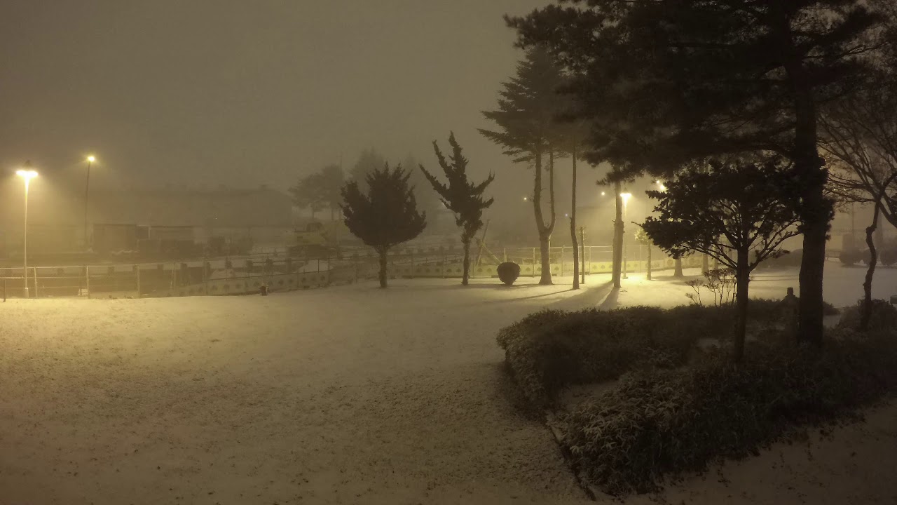Snowy Christmas in Misawa Japan (Timelapse) - YouTube