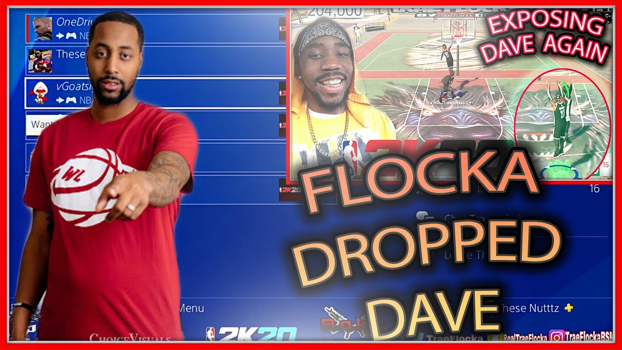 Trae Flocka vs Dave 1v1 Reacting on NBA2K20 - YouTube