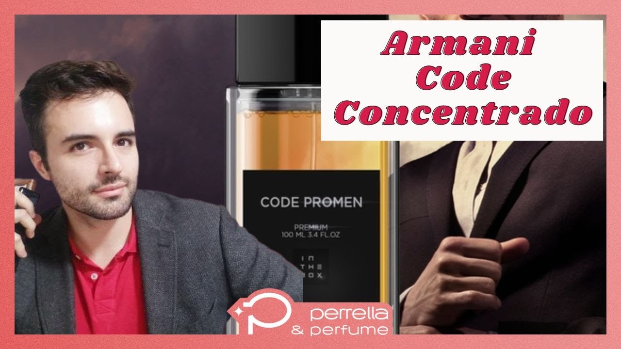 Perrella & Perfume In The Box Code Pro Men - Versão Parfum do Armani ...