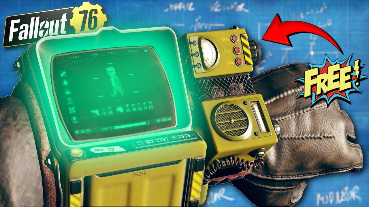 Fallout 76 - Get these FREE Pip Boy Skins with this helpful guide ...