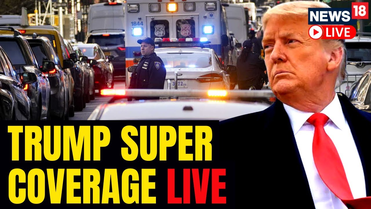 Former U.S President Donald Trump's Arraignment LIVE | U.S. News LIVE ...