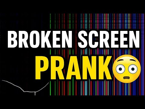 Broken Screen Prank 😱 | 1 Hour Broken Display Screen | Fool Your ...