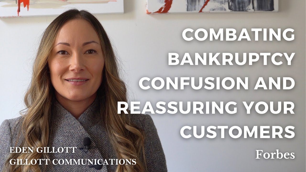 Combating Bankruptcy Confusion and Reassuring Your Customers - YouTube