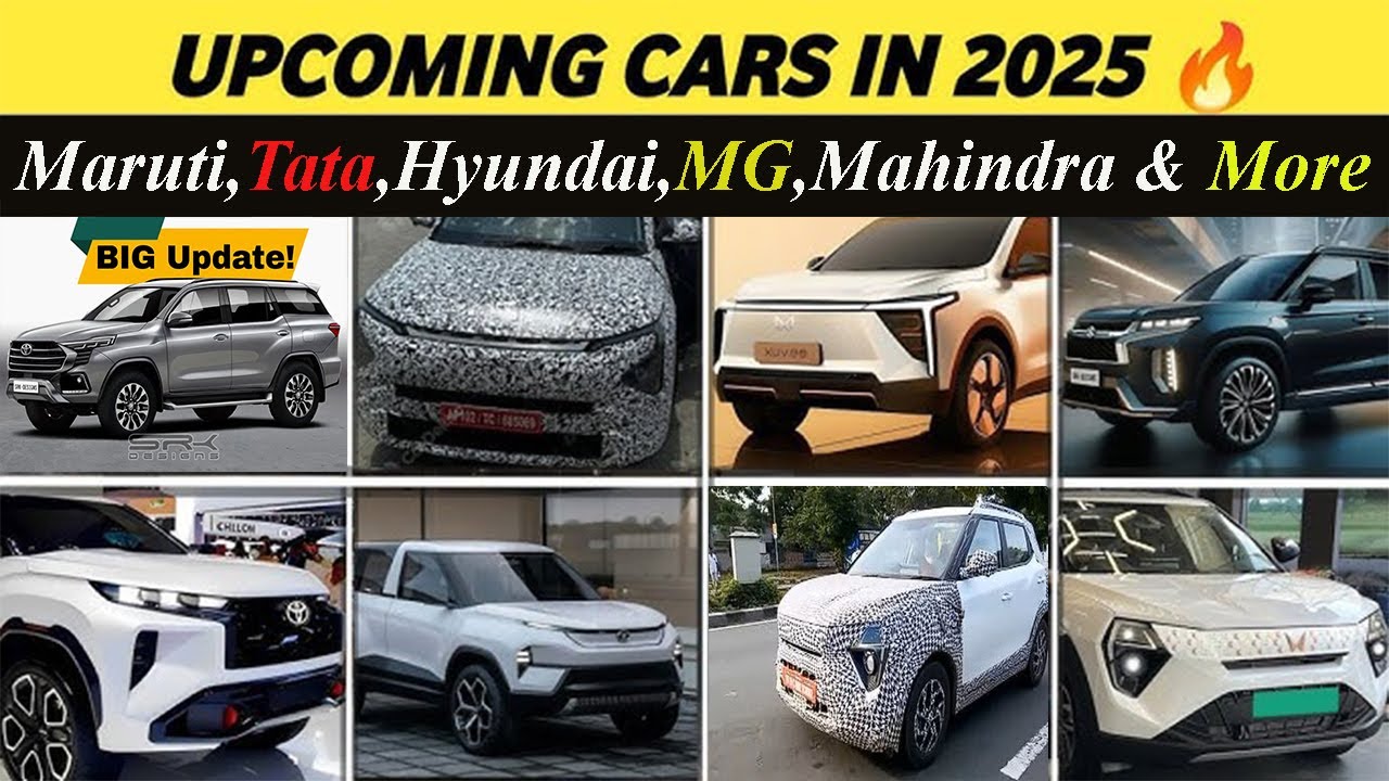 Top 8 Car Launch in Diwali 2025🔋 Upcoming Car july-August-September ...