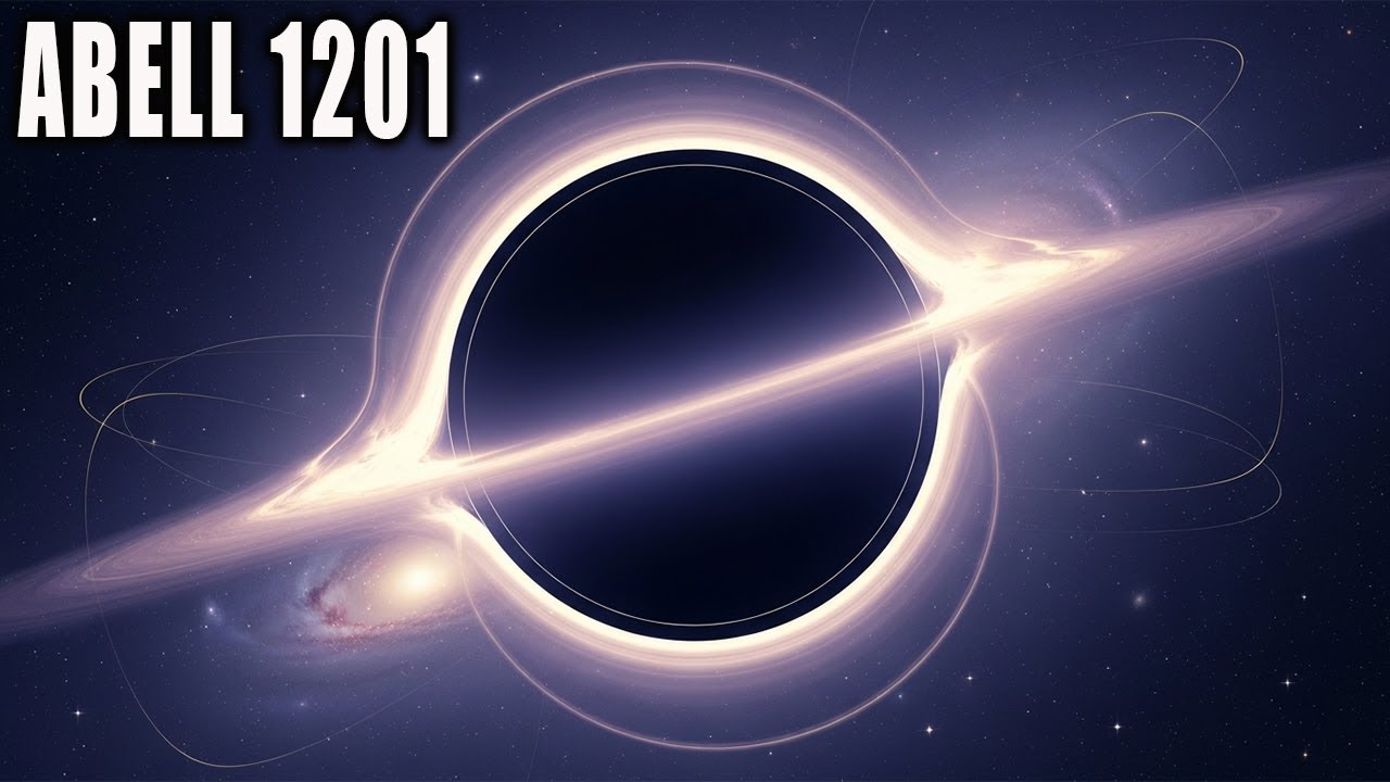 Abell 1201: agujero negro de 33 mil millones de soles y lente ...