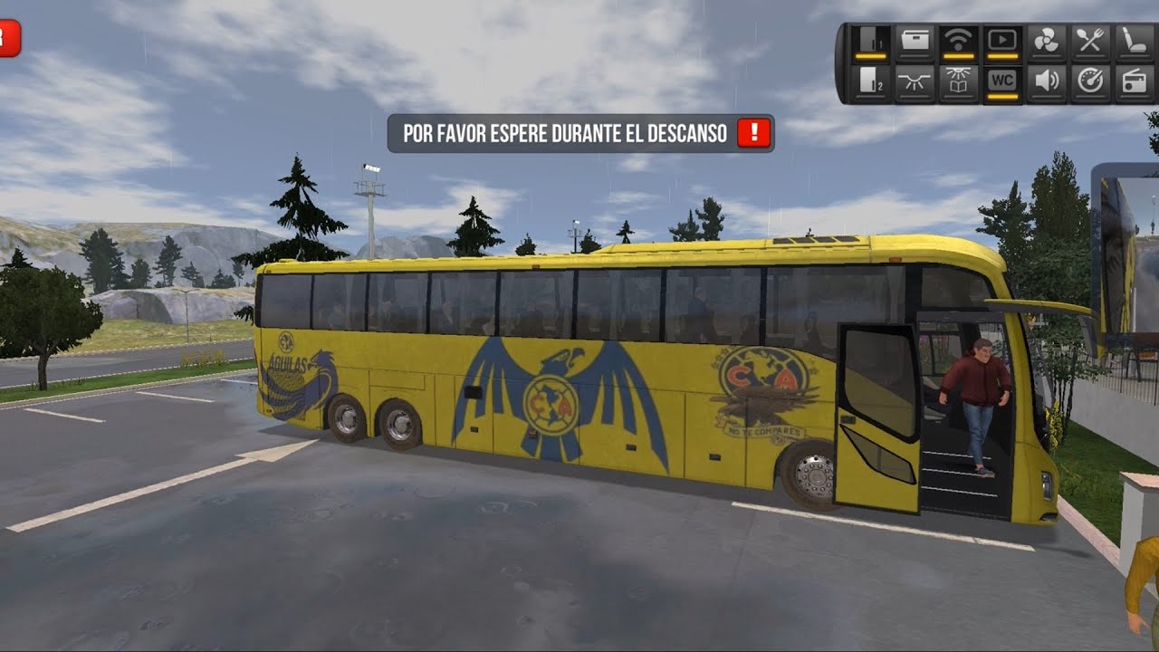 AMÉRICA BUS México city a León bus simulator ultimate 🚌 - YouTube