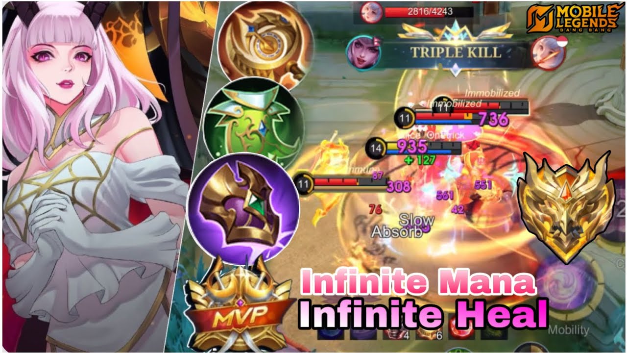 How To Hyper Carry Alice Vs Khalid Exp Lane | Best Alice Build And Full ...