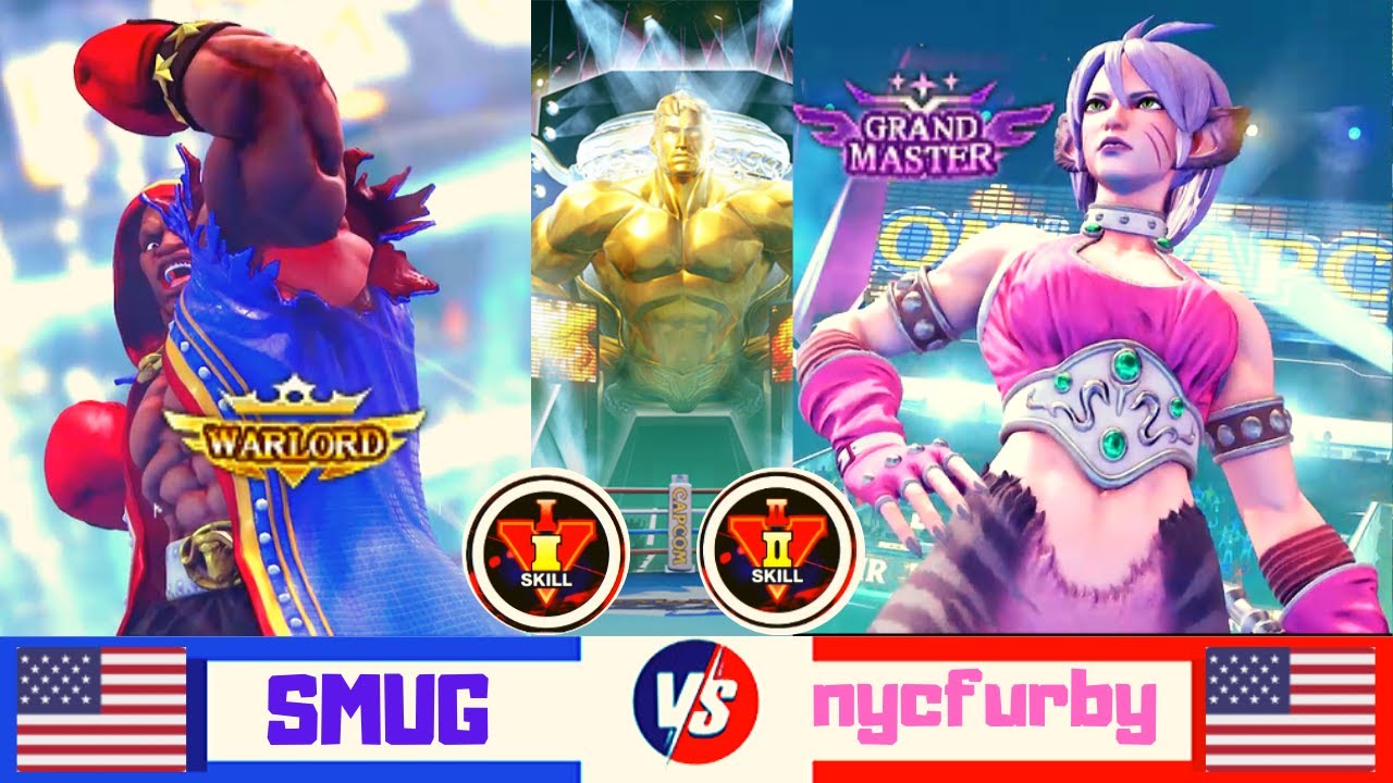 SFV CE Smug (Balrog) VS Nycfurby (Falke)SF5⚡Fightsoul⚡ - YouTube