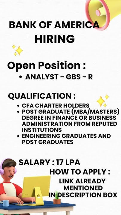 Bank Of America Recruitment 2023 | Fresher Job Vacancy 2023 | Bank Of America Jobs In India ...