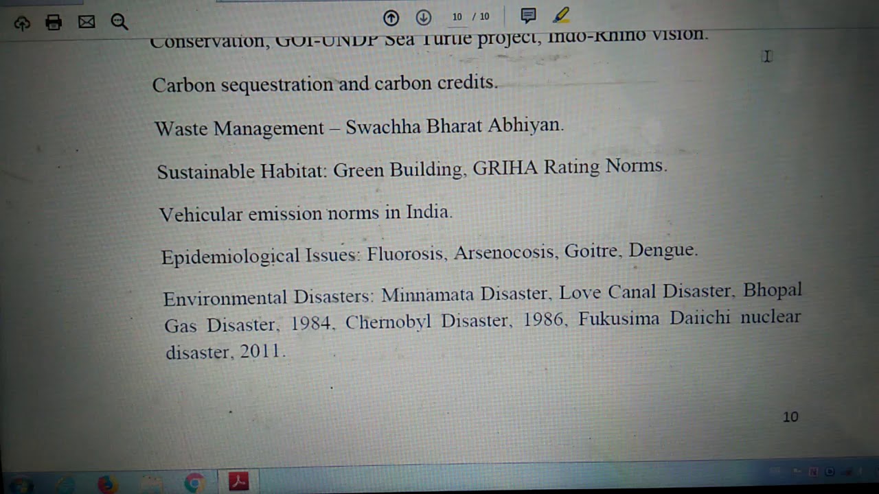 UNIT-10 UGC NET ENVIRONMENTAL SCIENCE UPDATED SYLLABUS - YouTube