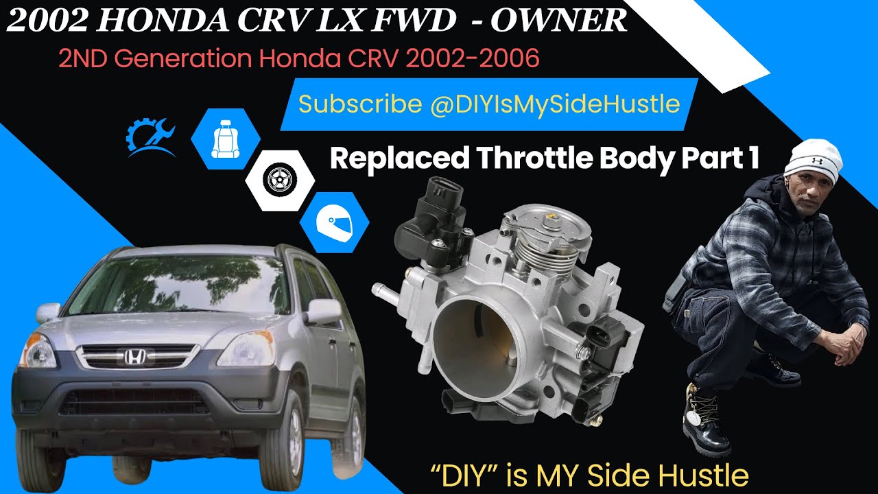 Honda Crvs Throttle Valve Maintenance At 50000 Kilometers