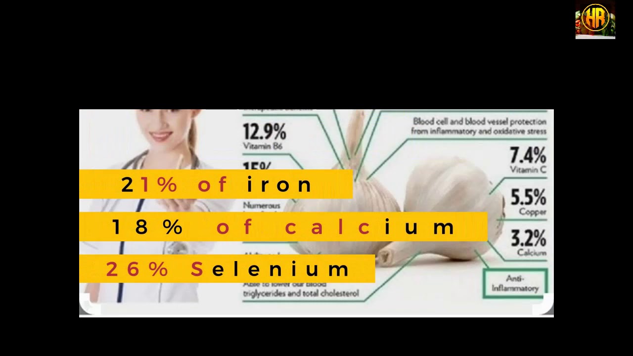 Quick Nutrition Facts Of Garlic And Health Benefits, 2020 Video - YouTube