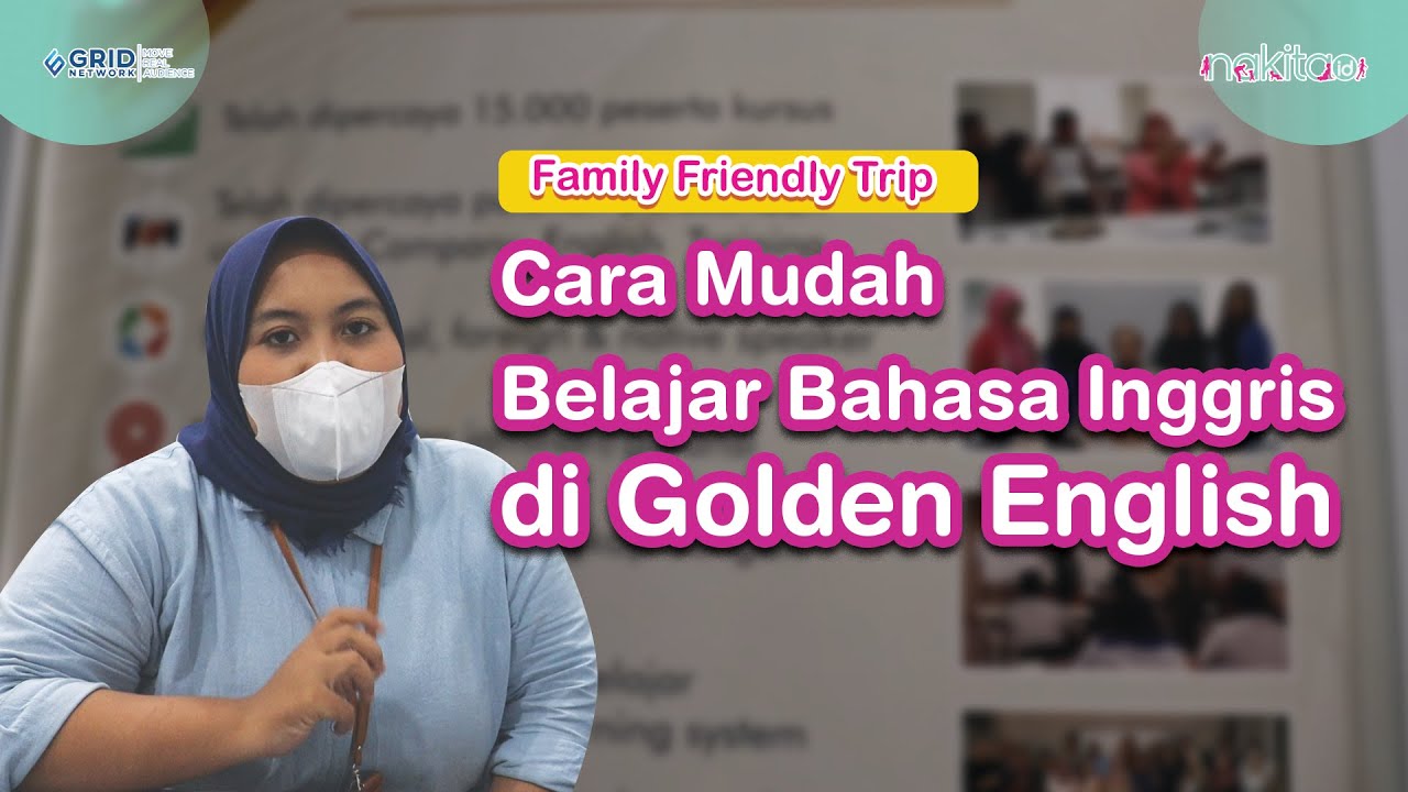 Cara Mudah Belajar Bahasa Inggris di Golden English - YouTube