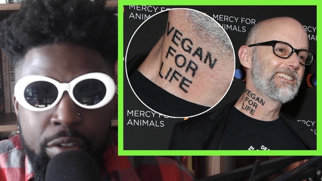 Moby's INTENSE Vegan Neck Tattoo - YouTube
