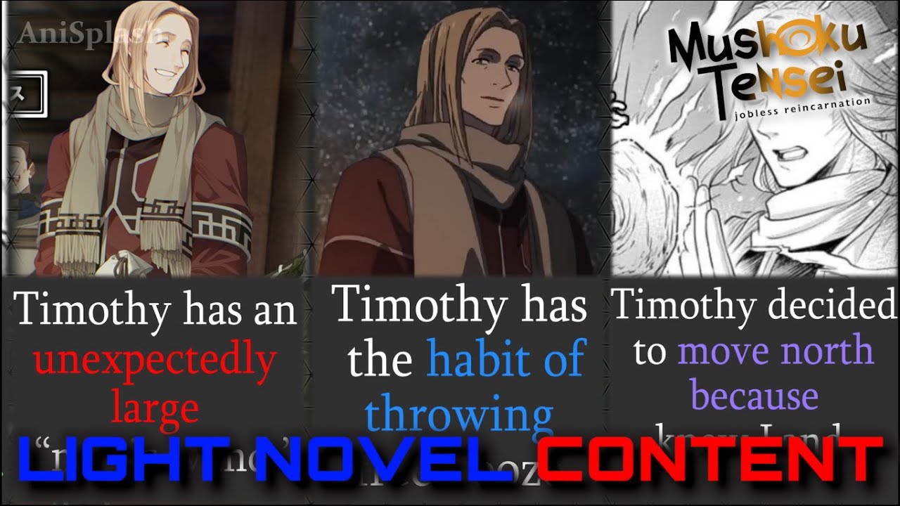 ALL YOU NEED TO KNOW ABOUT TIMOTHY FROM MUSHOKU TENSEI - YouTube