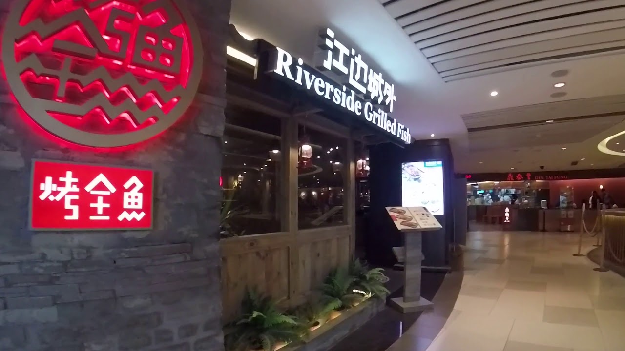 Raffles City Singapore Basement Walkthrough Go Pro - YouTube