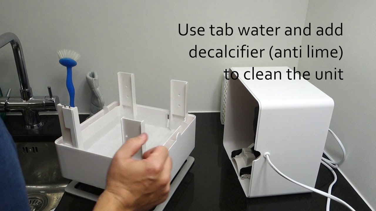 Stadler Form How to clean Oskar humidifier - YouTube