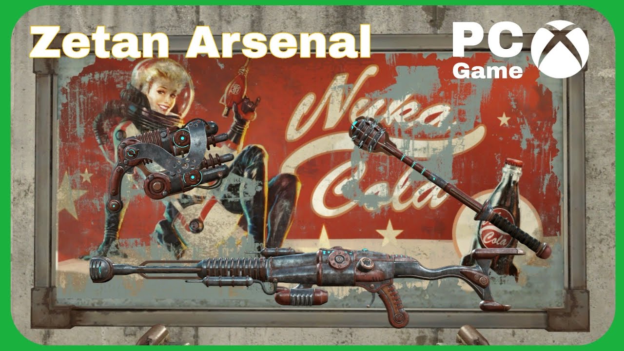Fallout 4 Zetan Arsenal Review - YouTube