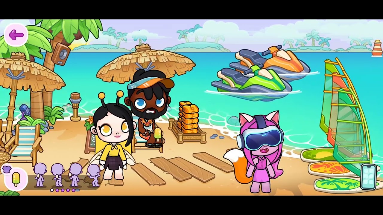 abgerny zee and vurr first beach day - YouTube