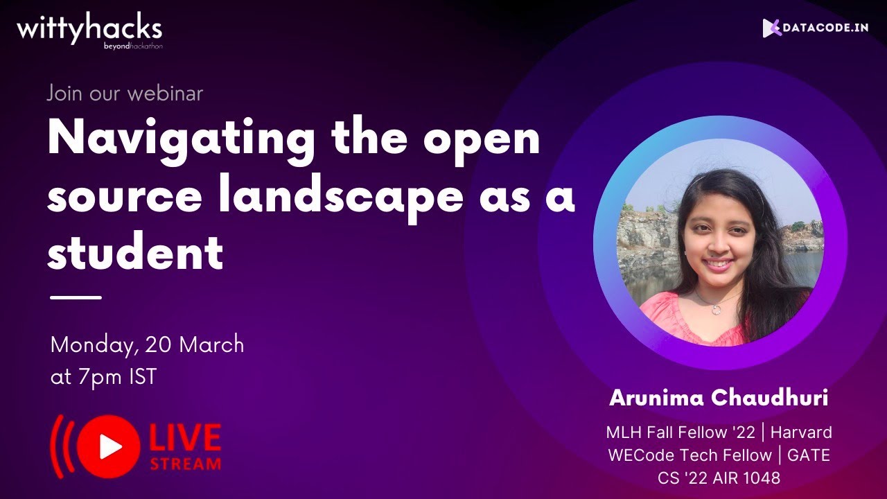 Navigating the open source landscape as a student - YouTube