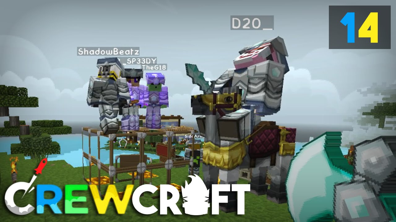 Crewcraft Minecraft Server :: Many Peeps! E14 - YouTube