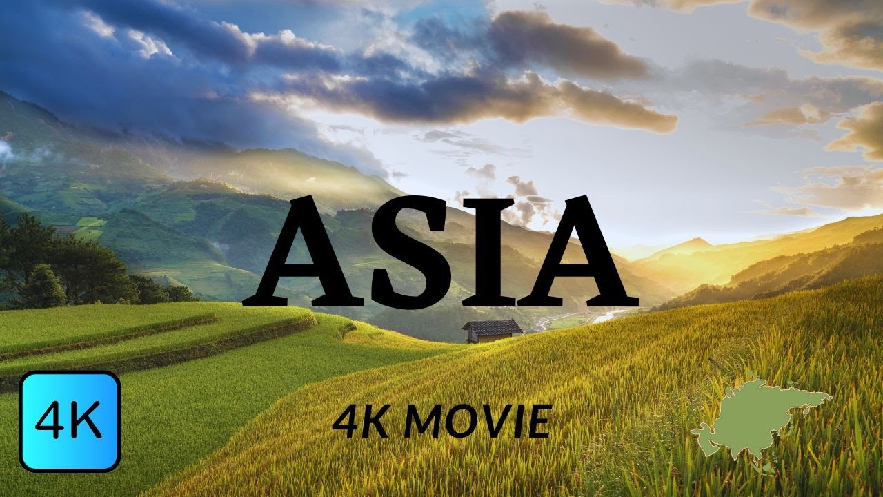 ASIA The Ultimate TOUR in 4K ULTRA HD | FLYING OVER ASIA with stunning ...
