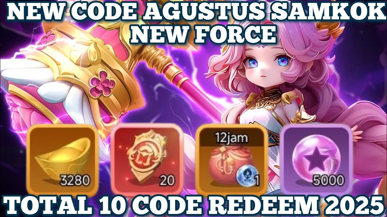 New Code Agustus & Tier List Samkok New Force 2025 ! Gift Code Samkok New Force Terbaru Hari Ini ...