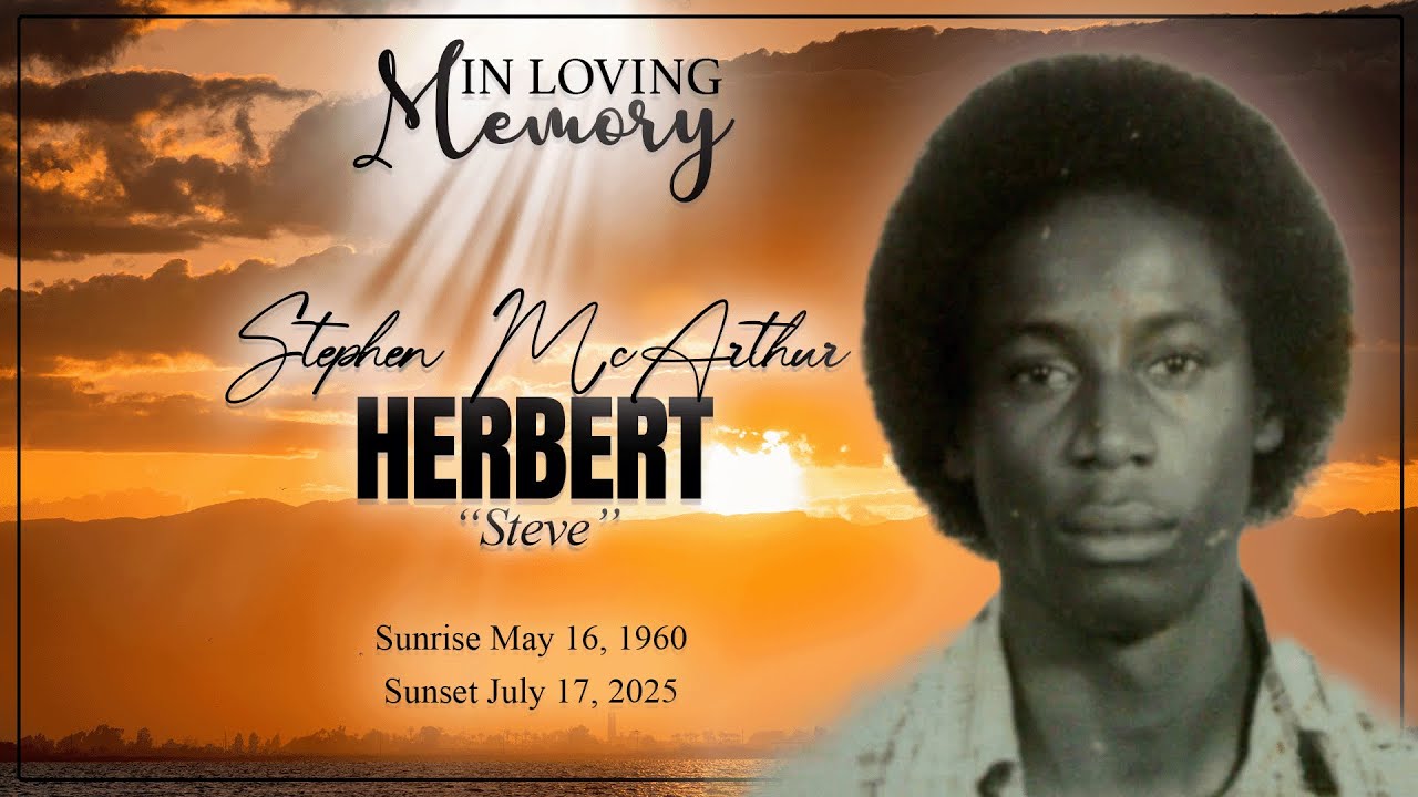 Celebrating the Life of Stephen McArthur Herbert - YouTube