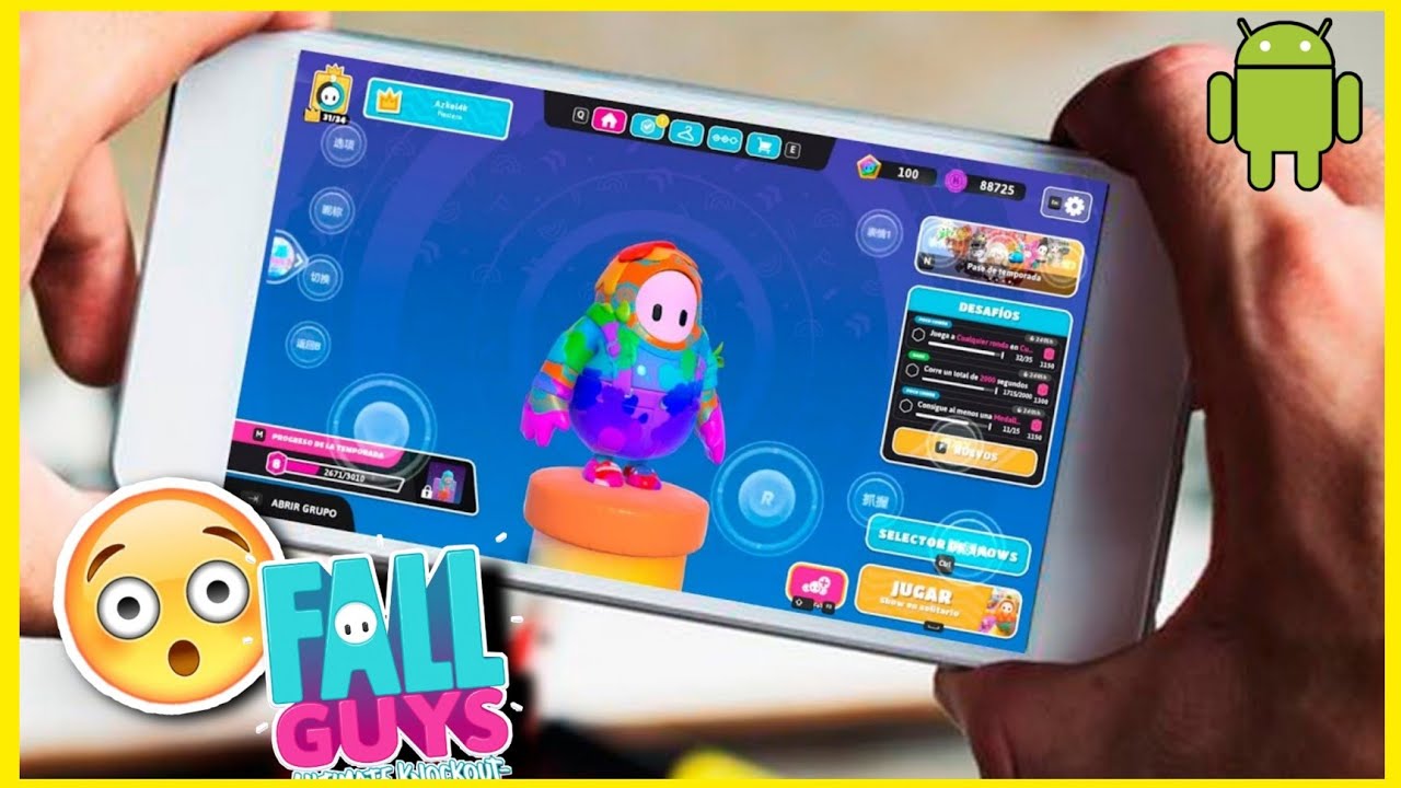 🟢Probando FALL GUYS para ANDROID | TOP 6 Mejores COPIAS de Fall Guys de ...