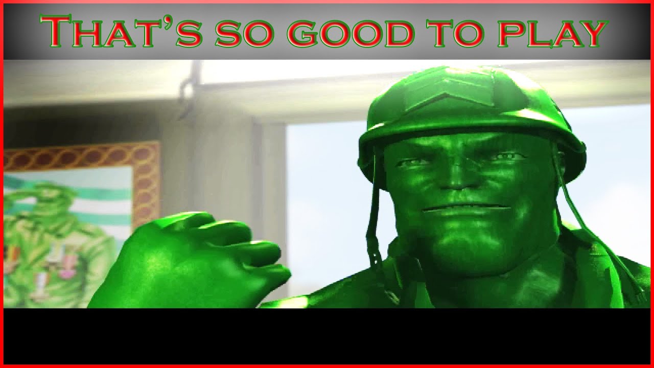 Army Men:RTS - 2002- (Let's return to childhood and play some old games ...