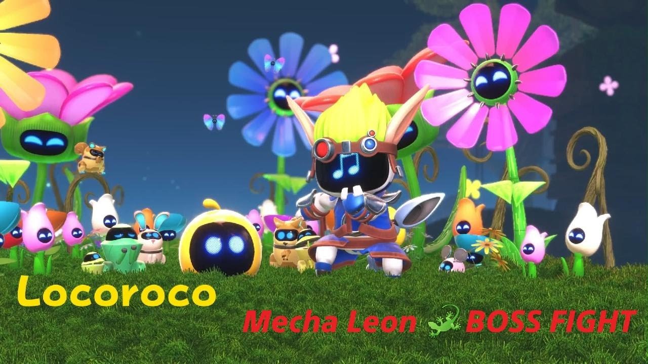 ASTRO BOT_Mecha Leon🦎BOSS FIGHT - YouTube