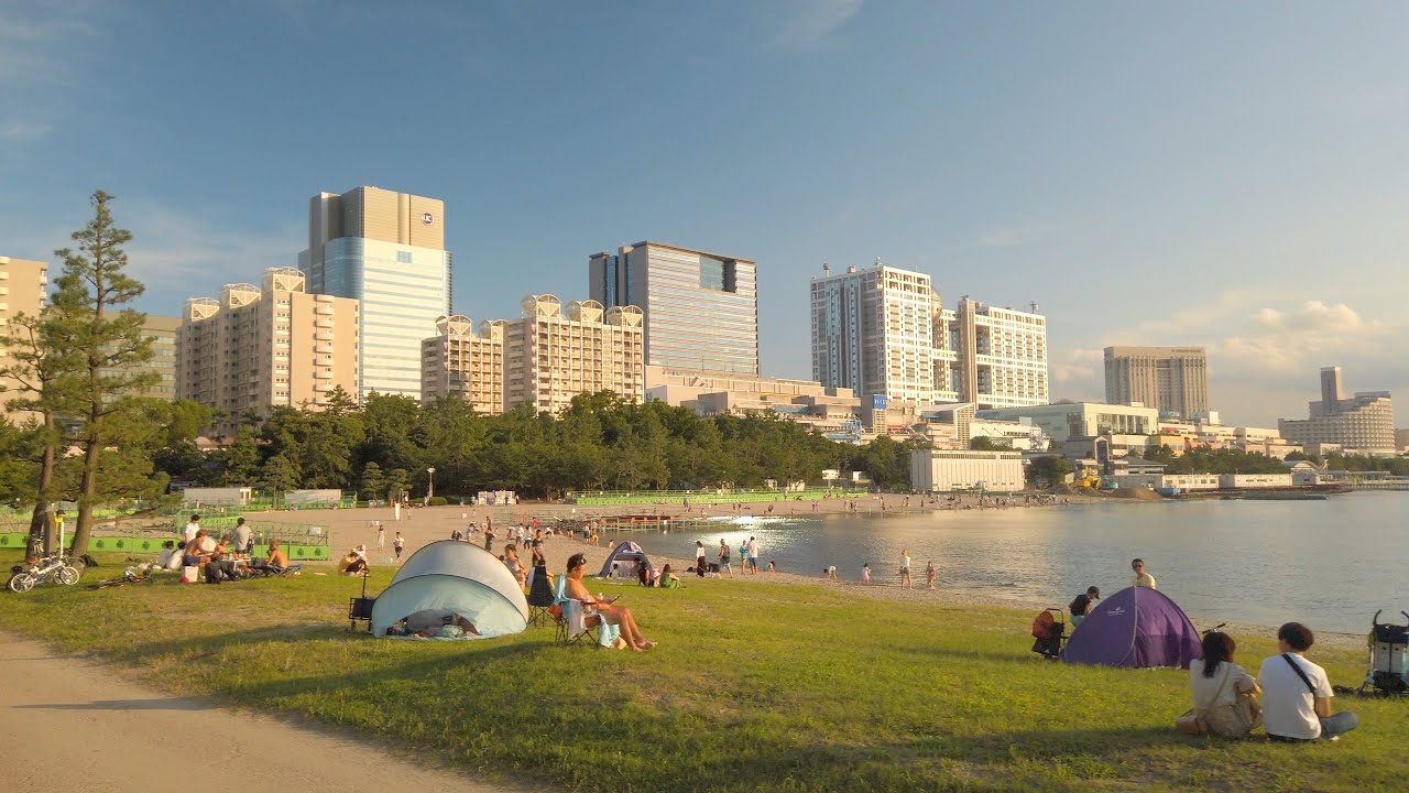 【4K】Walk around Tokyo Daiba in August 2020 - YouTube
