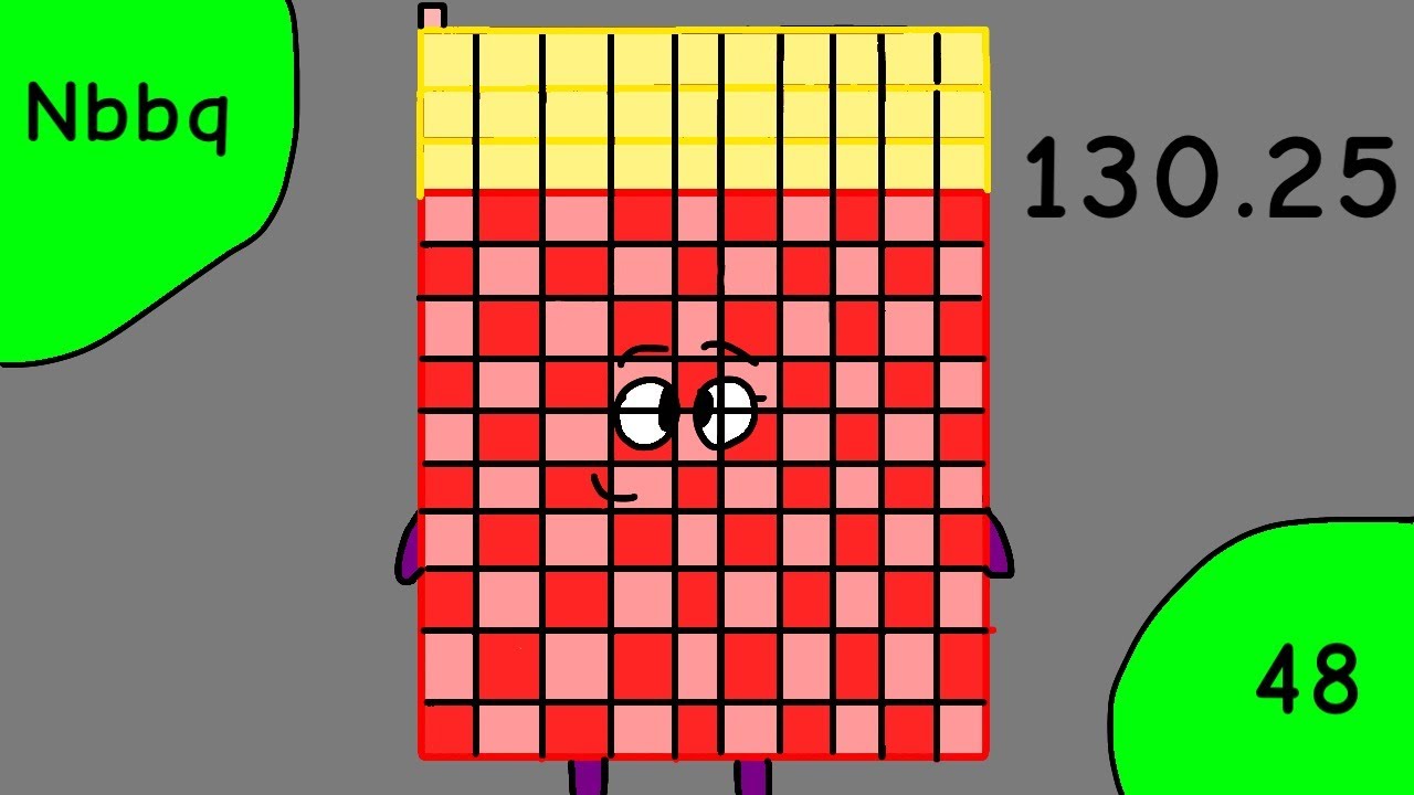 Numberblocks band quarters 48 - YouTube