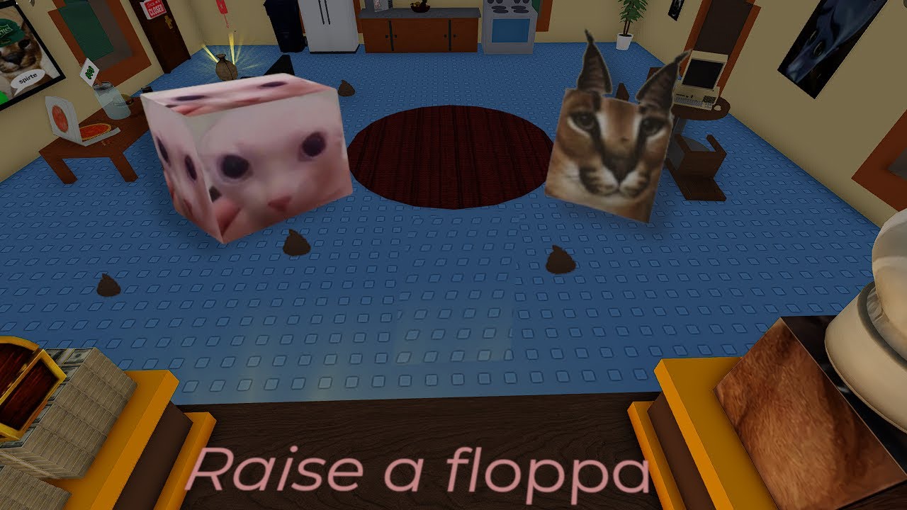 O SENHOR FLOPPA - raise a floppa roblox (com amigos) - YouTube