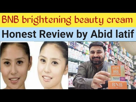 bnb brightening beauty cream review || bnb brightening retinol cream ...