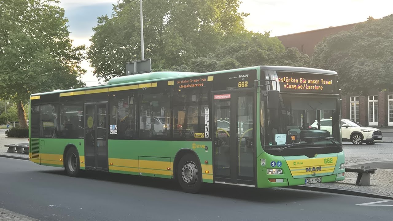 MAN NL283 Lion's City EEV #662 STOAG Oberhausen - YouTube