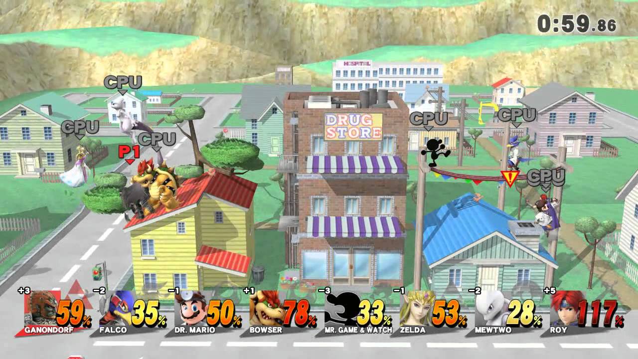 Melee Battle Royale Round 3/3 - YouTube