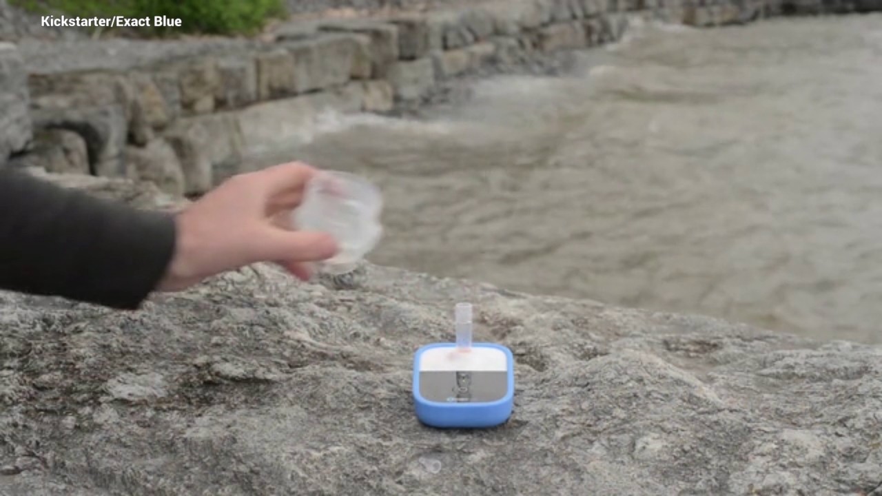 This Tiny Device And Your Cell Phone Can Test Water For Bacteria - YouTube