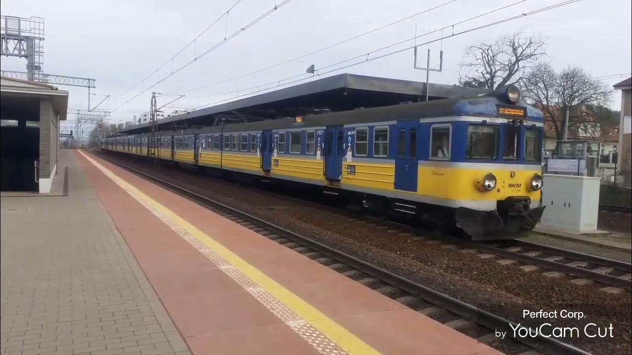 EN57-1102 i EN71-035 SKM Trójmiasto /05.04.2024 Gdynia Chylonia/ - YouTube