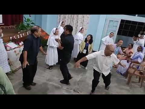 Chheih lâm (Mizo Dance) with Bishop Stephen Rotluanga CSC, DD - Bishop of Aizawl - YouTube