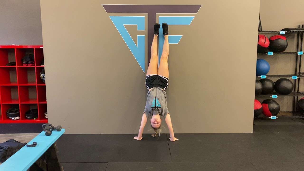 Handstand Hold Stretch - YouTube