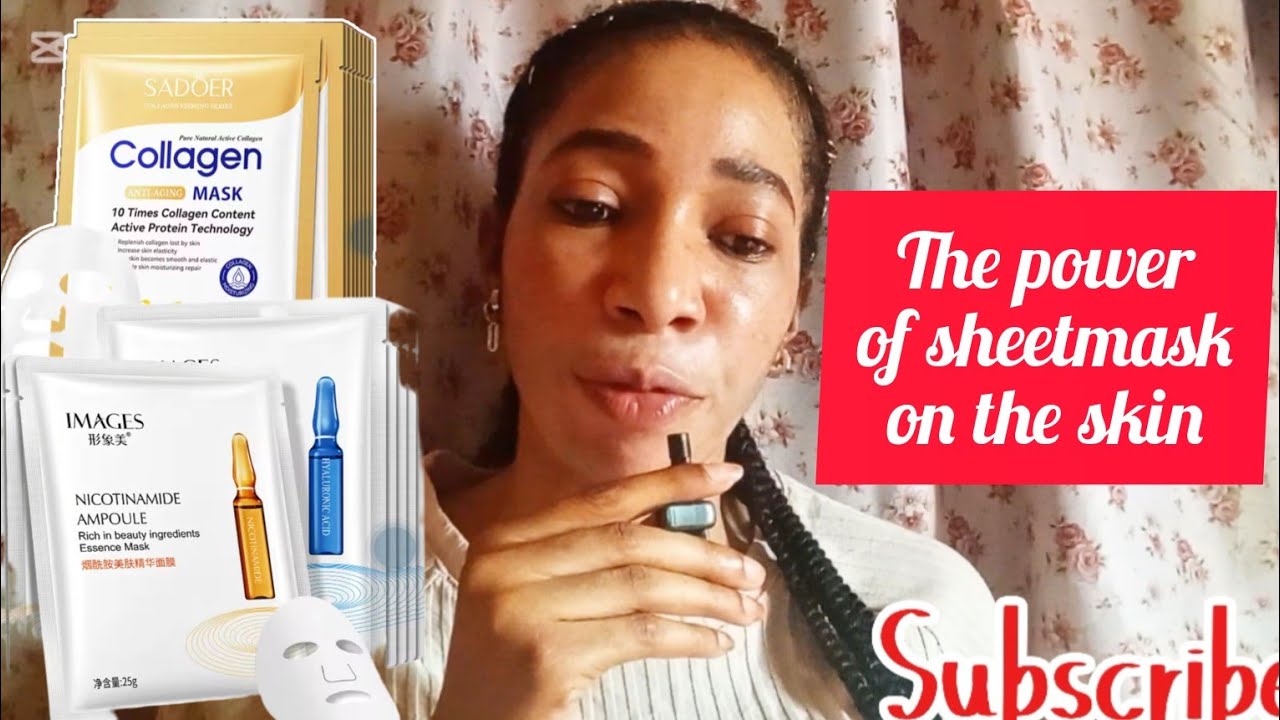 MY BEST SHEET MASKS FOR ACNE SCARS AND HYPERPIGMENTATION - YouTube