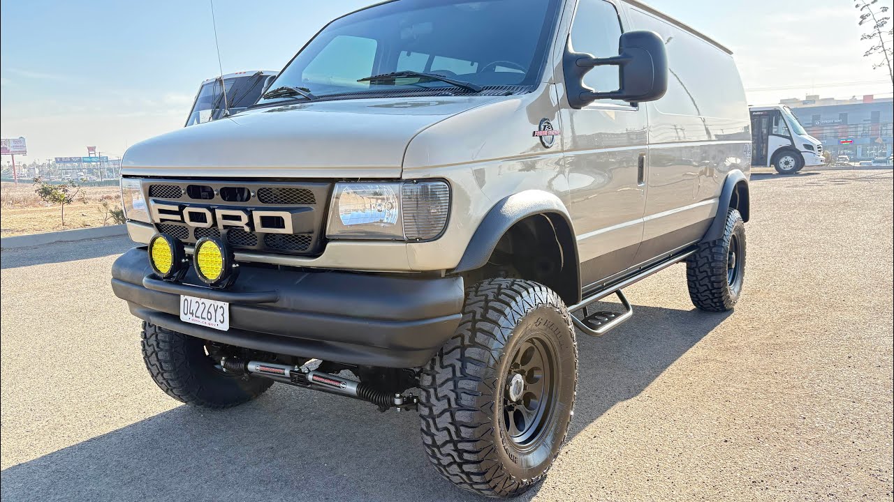 1996 ford van 7.3 diesel van 4x4 - YouTube