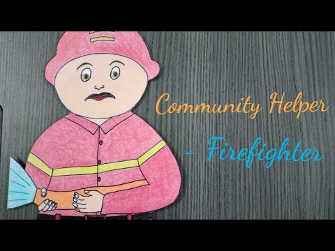 People who help us | Community Helpers | Firefighter | Tlm - YouTube